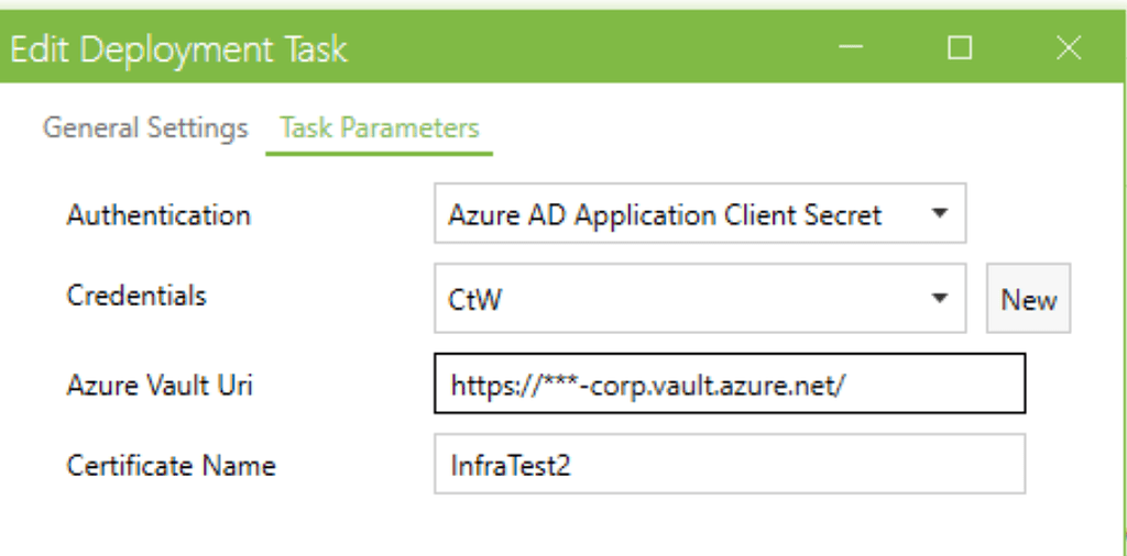 Cert deployment into Azure Key Vault - Question - Certify The Web ...